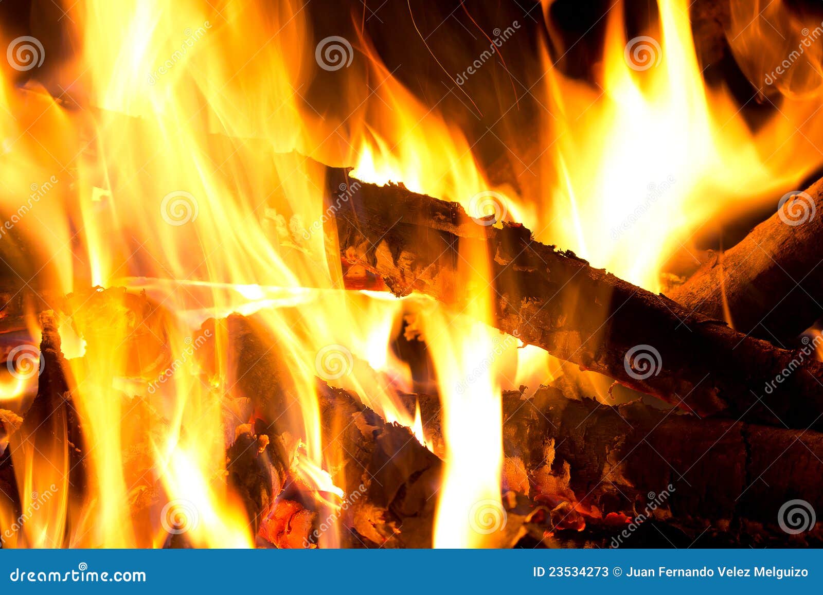 Bonfire Flames stock image. Image of fire, trails, ember - 23534273
