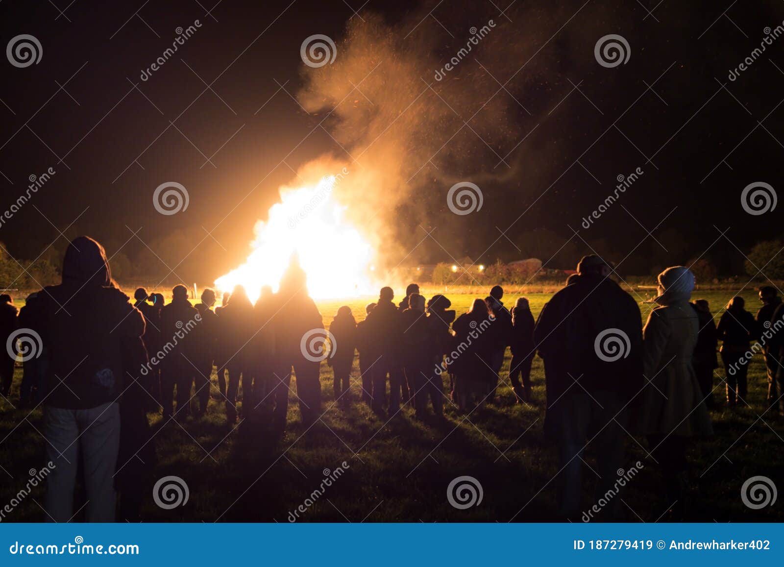 Bonfire Night Celebration 2014 at the Warminster Army Garrison, UK ...