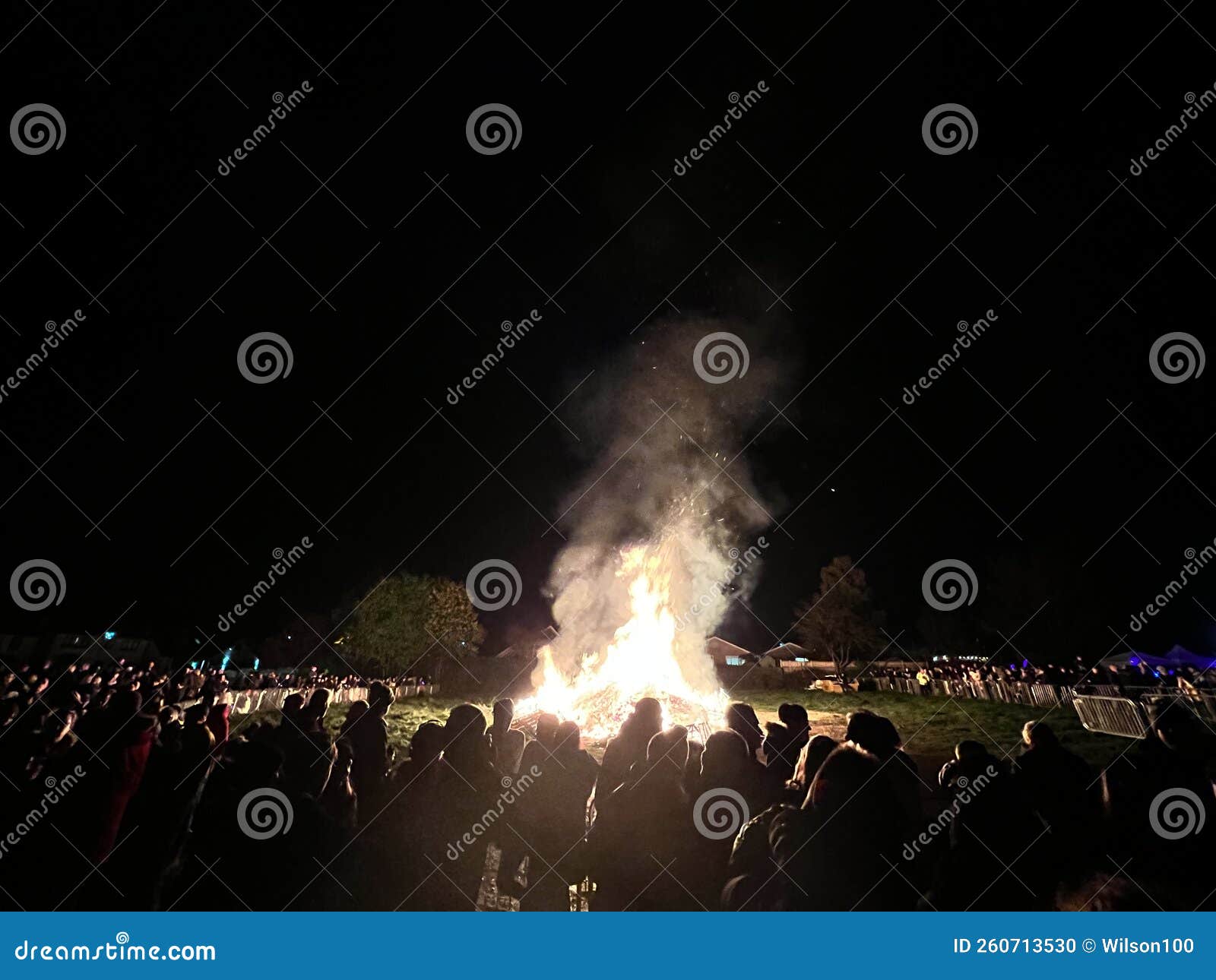 Bonfire Night stock photo. Image of public, large, bonfire - 260713530