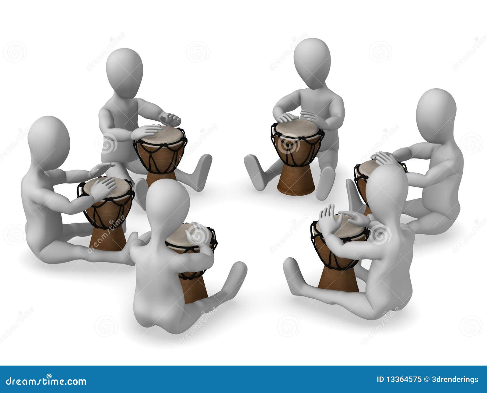 Bongo stock illustration. Illustration of cartoon, human - 13364575