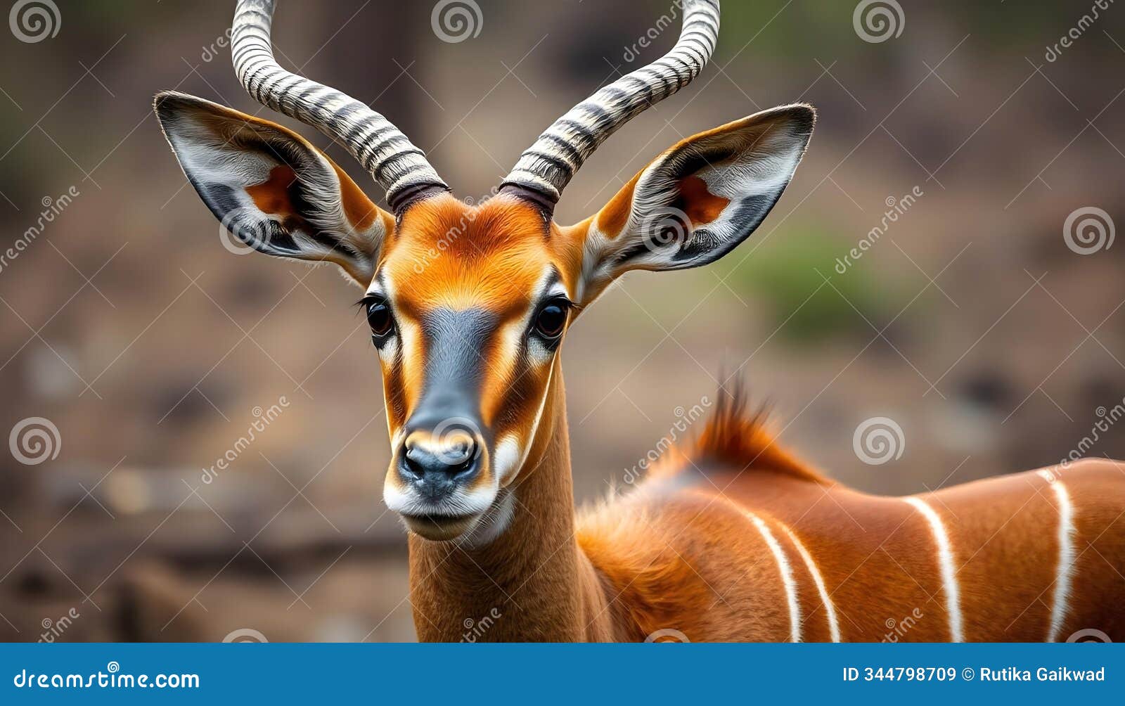 Majestic Bongo A Rare And Elusive Antelope Of Central Africas Forests ...