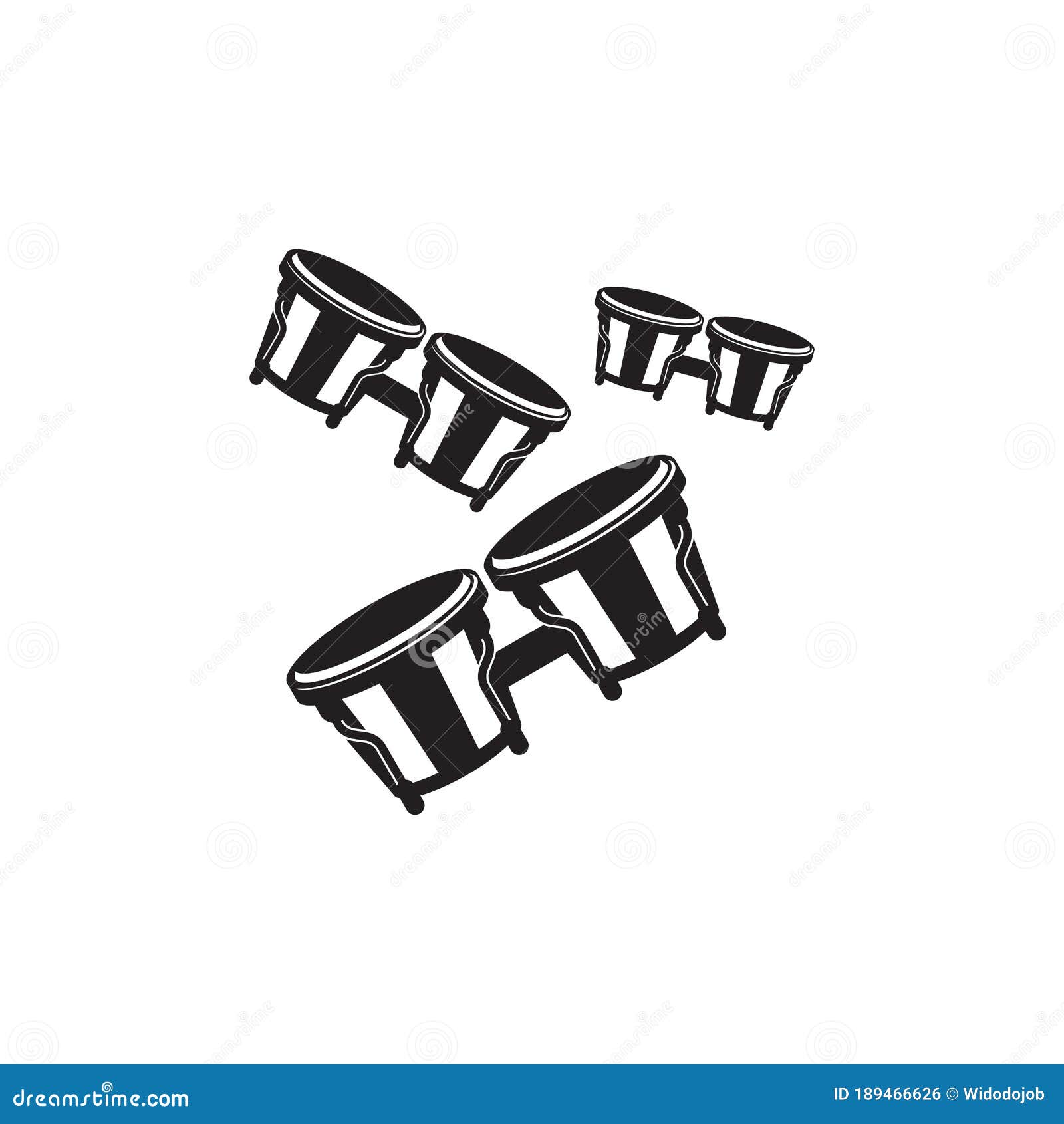 Bongo Icon. Trendy Bongo Logo Concept On White Background From M Vector ...