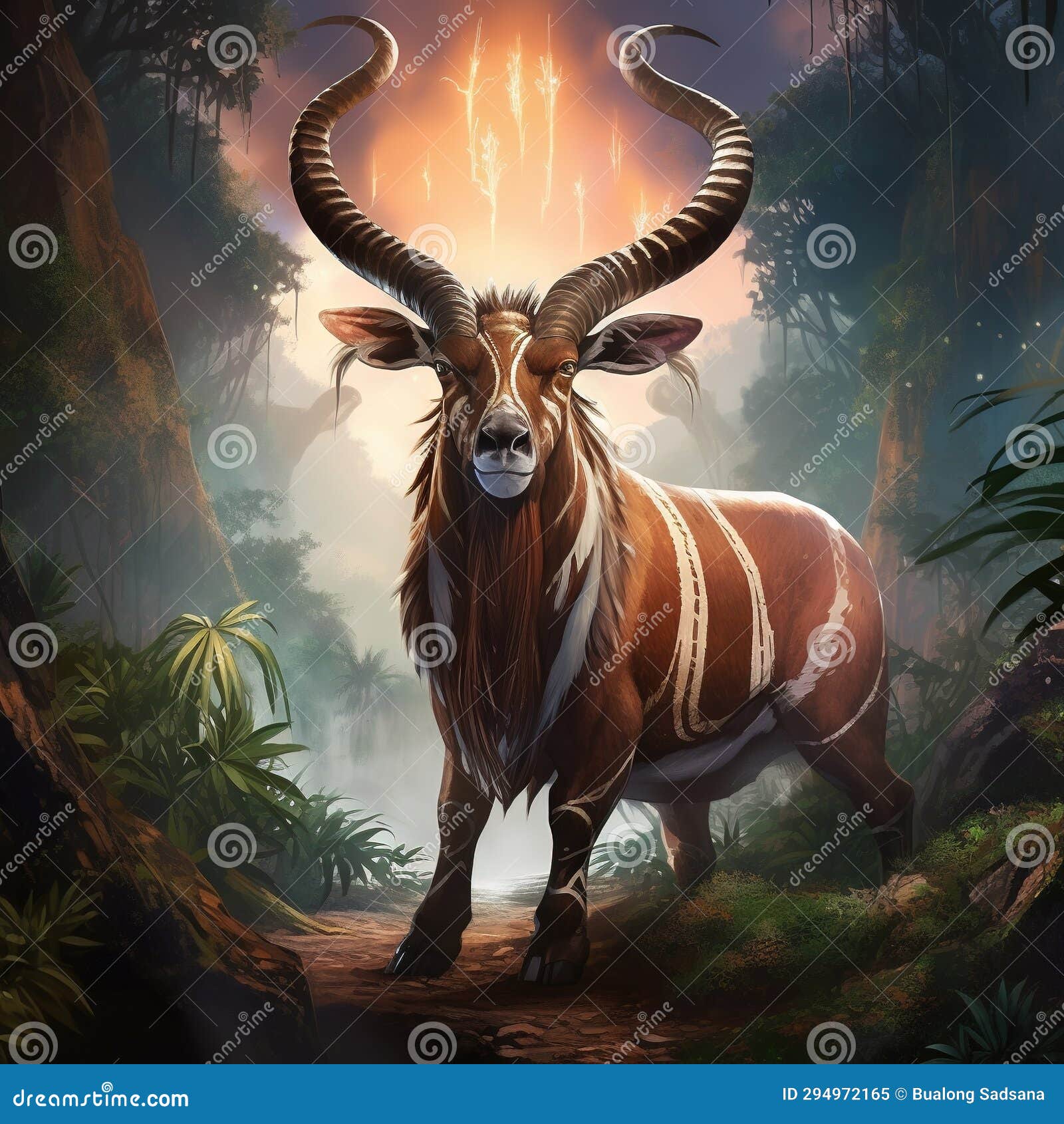 A Bongo Made with Generative AI Illustration Stock Illustration ...