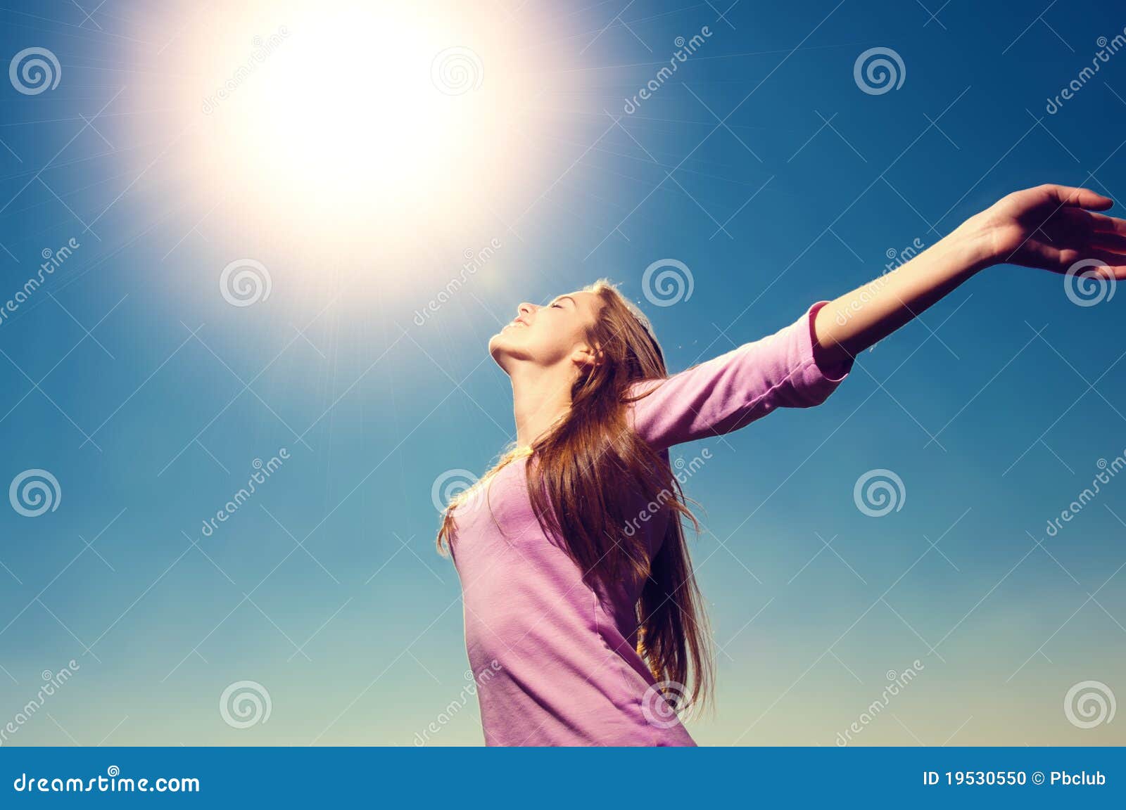 Bonheur photo stock. Image du paradis, lifestyle, mains - 19530550