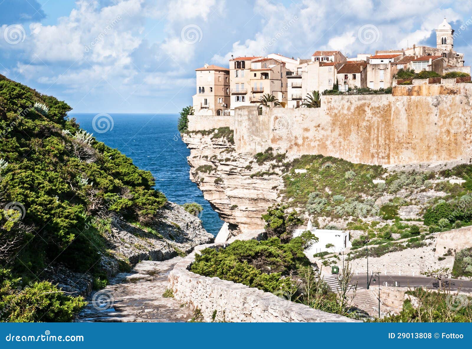 Bonifacio stock photo. Image of italian, architectural - 29013808
