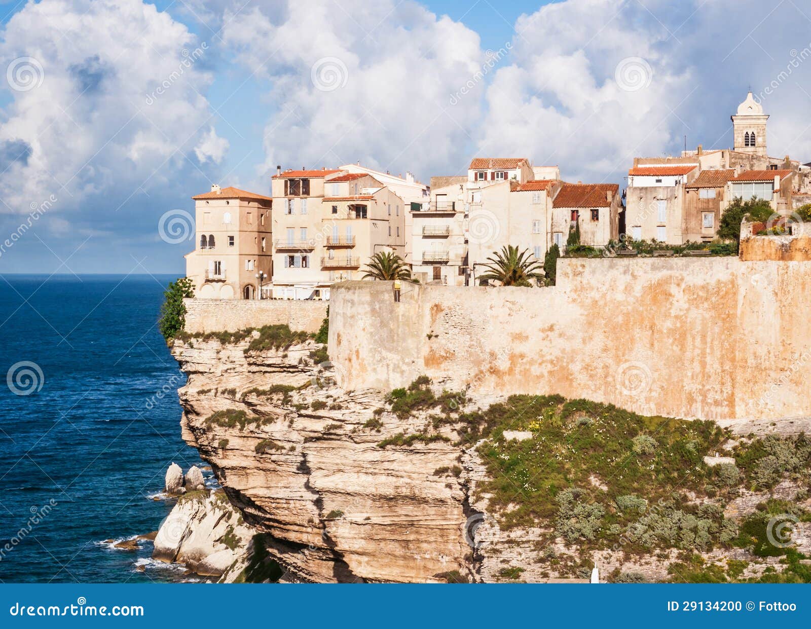 Bonifacio stock photo. Image of architectural, italian - 29134200
