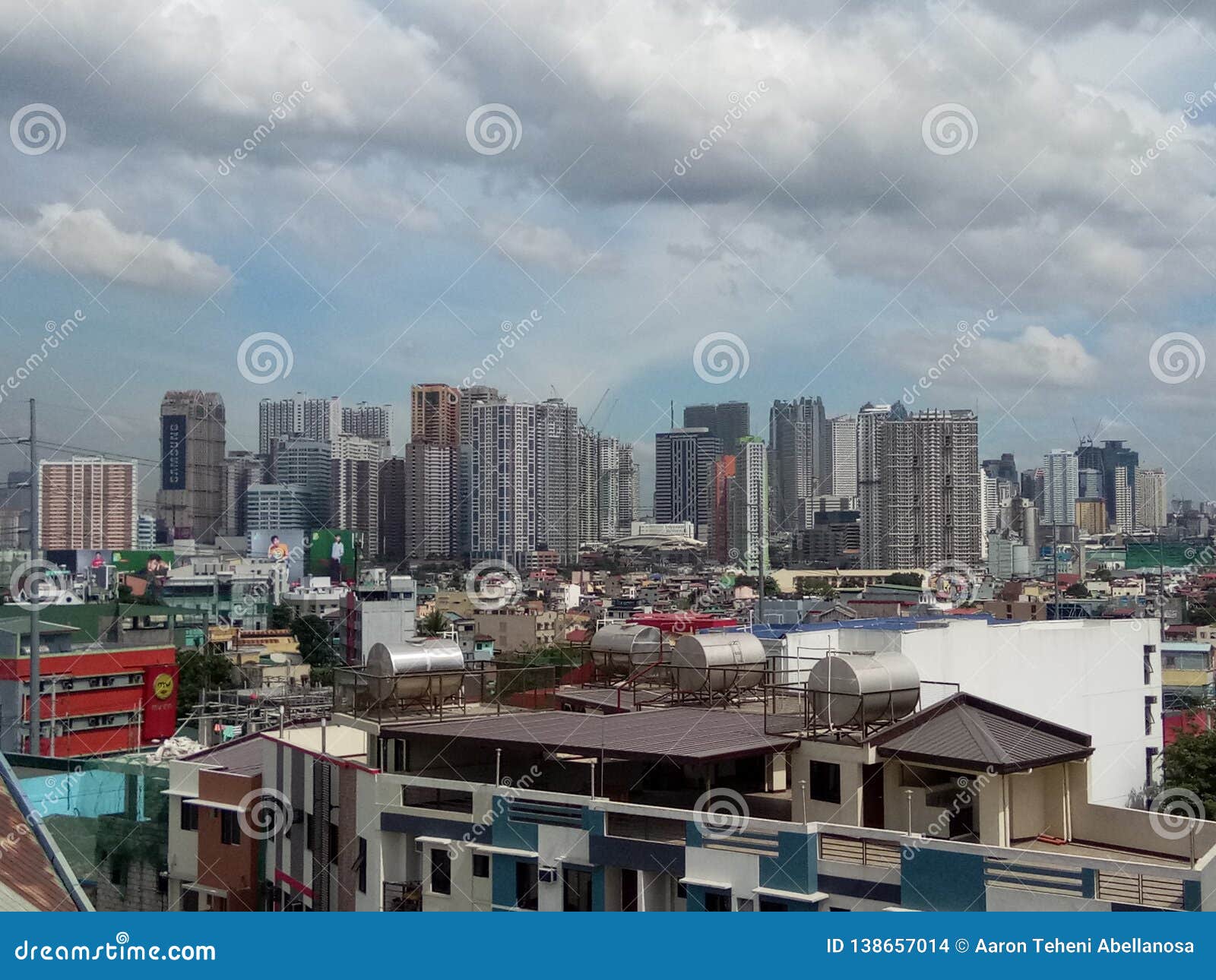 A crowded place editorial stock image. Image of rooftop - 138657014