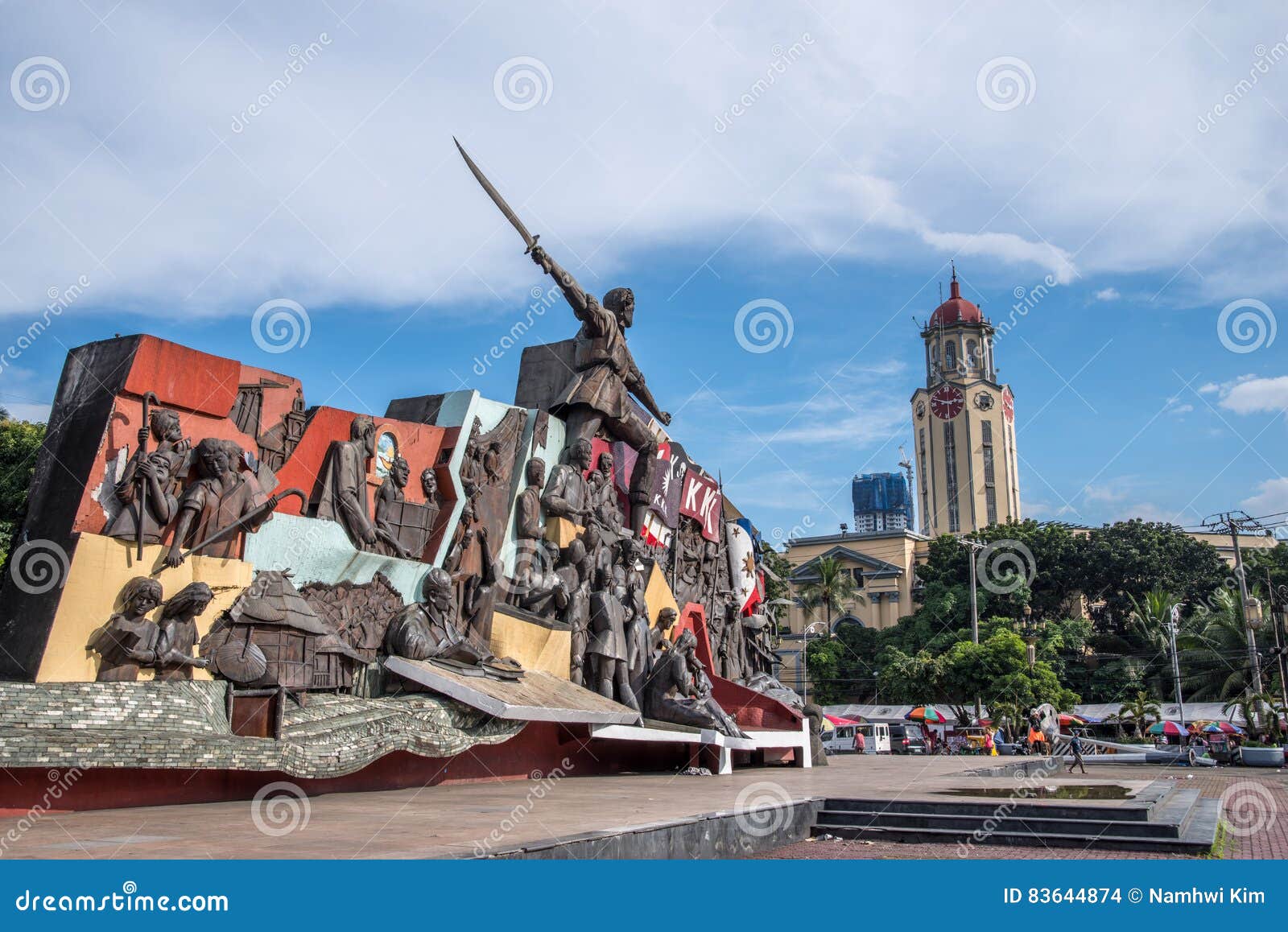 Bonifacio Monument At Manila Editorial Image | CartoonDealer.com #83644630