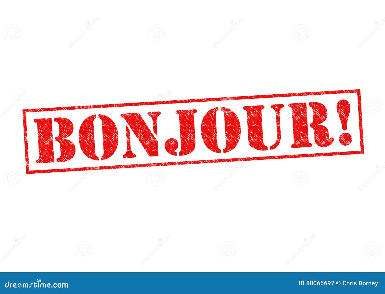 BONJOUR ! illustration stock. Illustration du message - 88065697