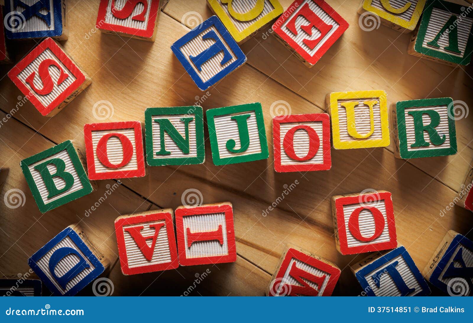 Bonjour French immersion stock image. Image of words - 37514851