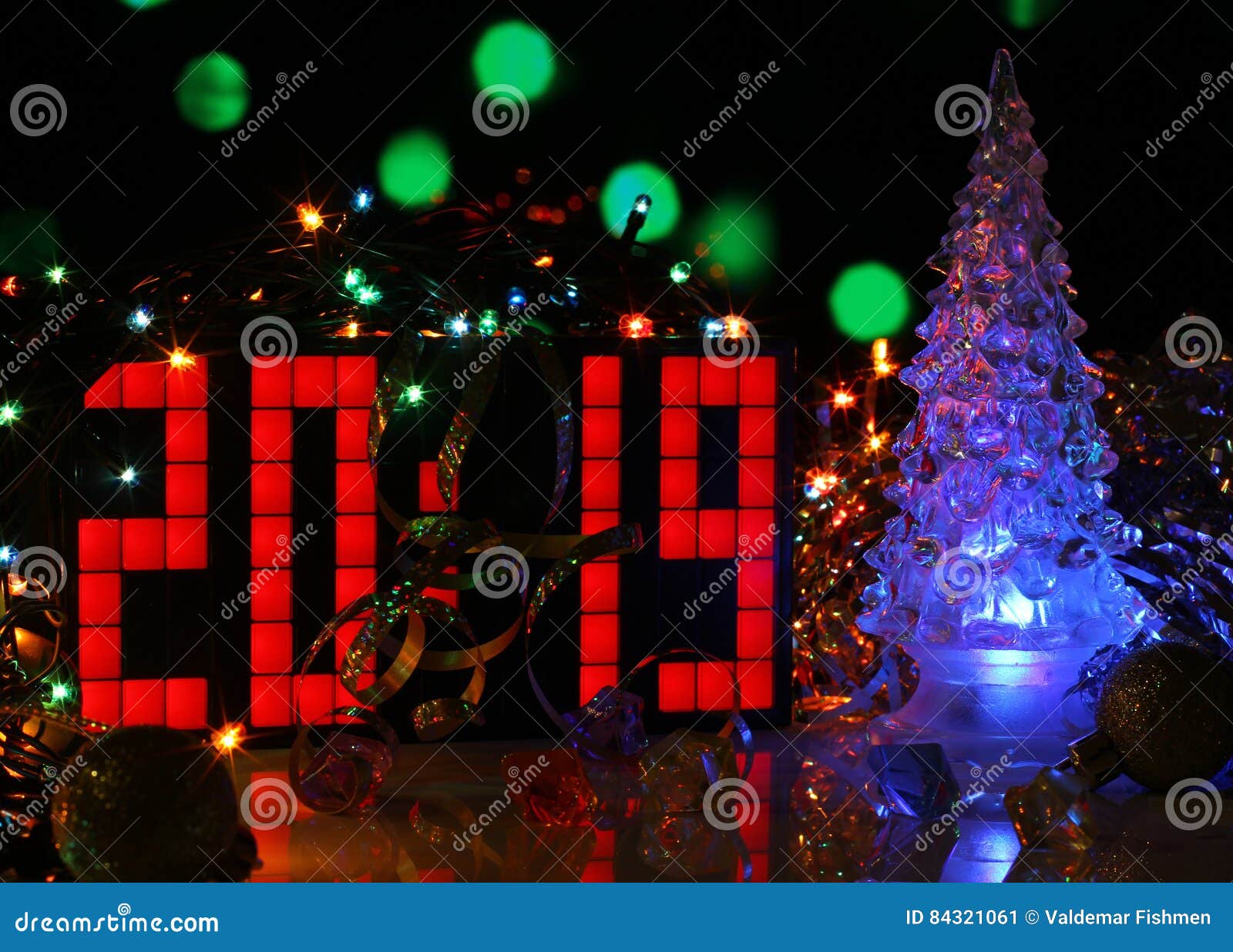 Bonne année 2019 image stock. Image du nuit, carte, vacances - 84321061