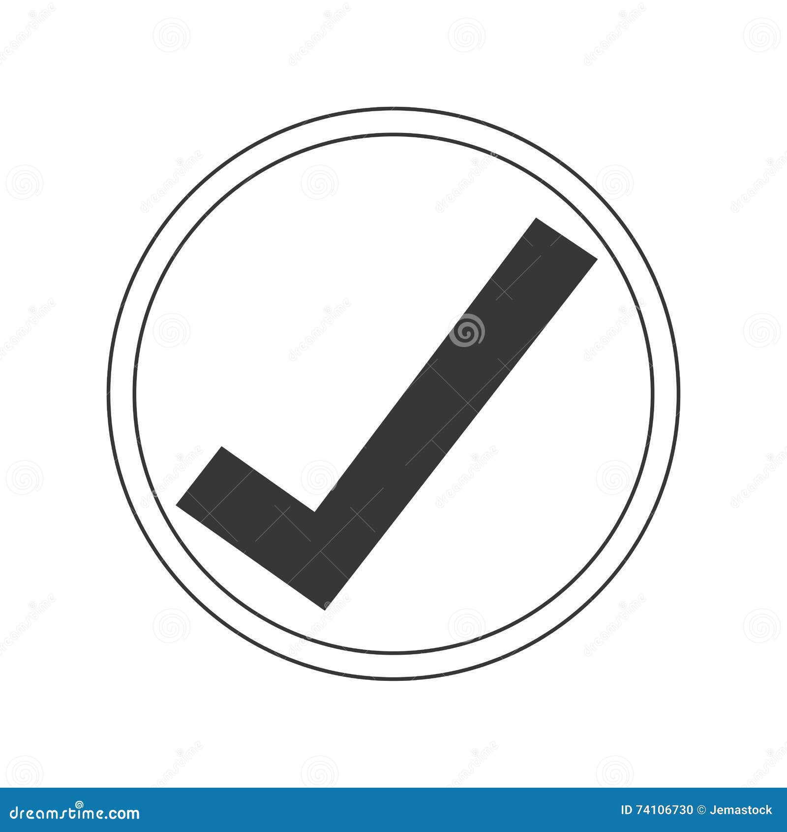 Bonne Icône Correcte Correcte Illustration Stock - Illustration du ...