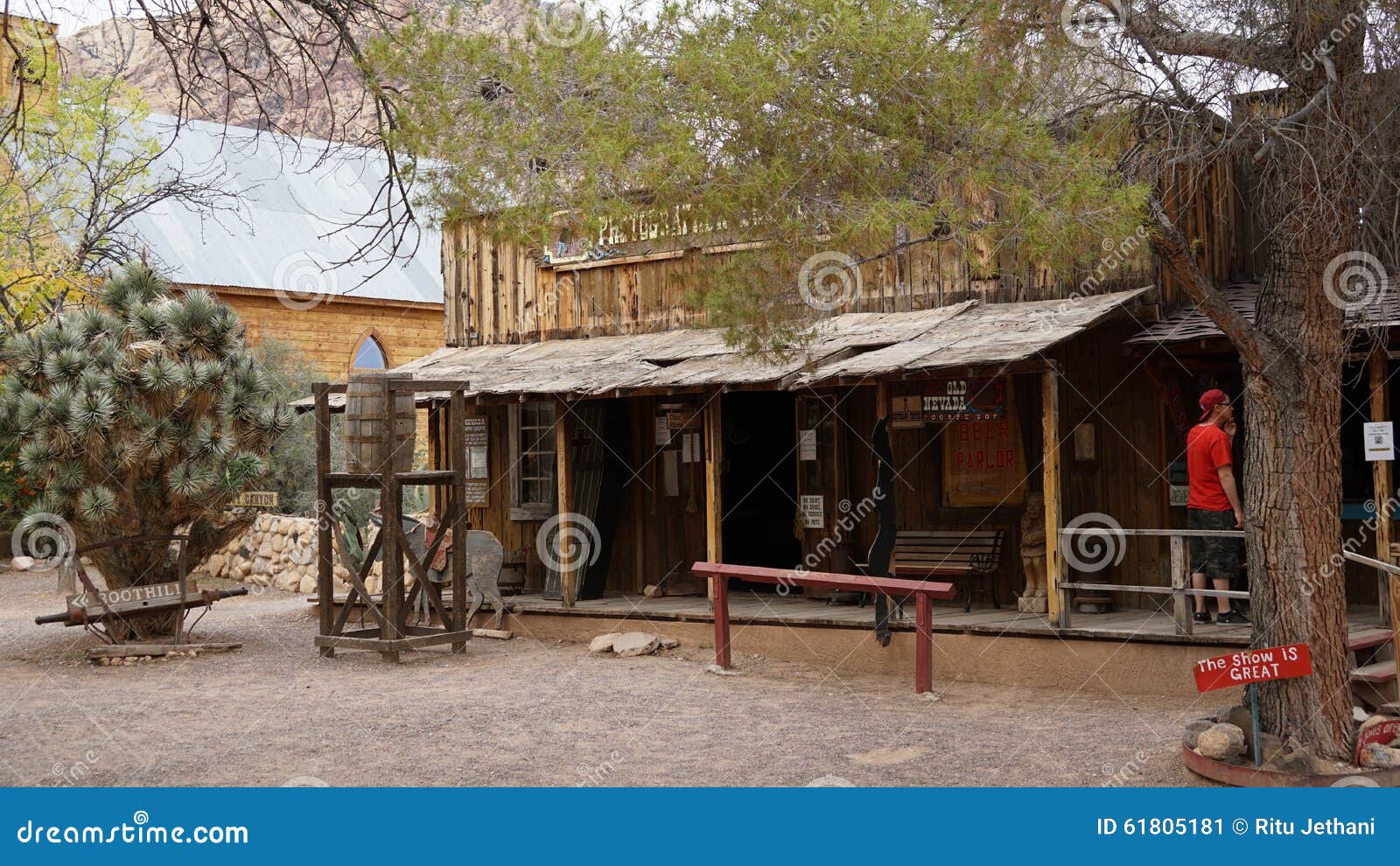 Bonnie Springs Ranch in Las Vegas, Nevada Redactionele Foto - Image of ...