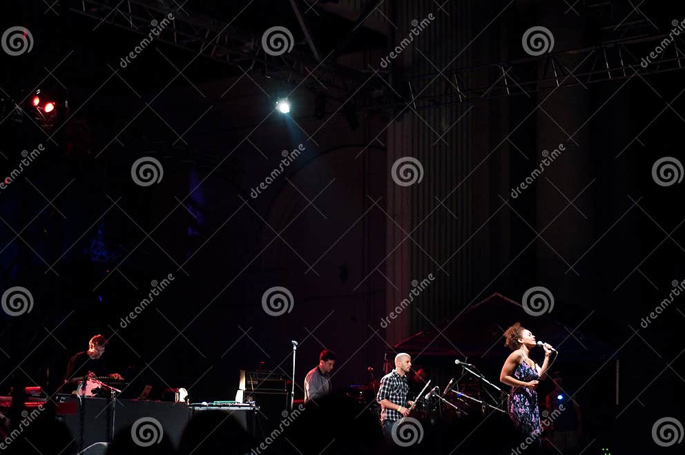 Bonobo Band and Andreya Tiara Editorial Stock Image - Image of baker ...