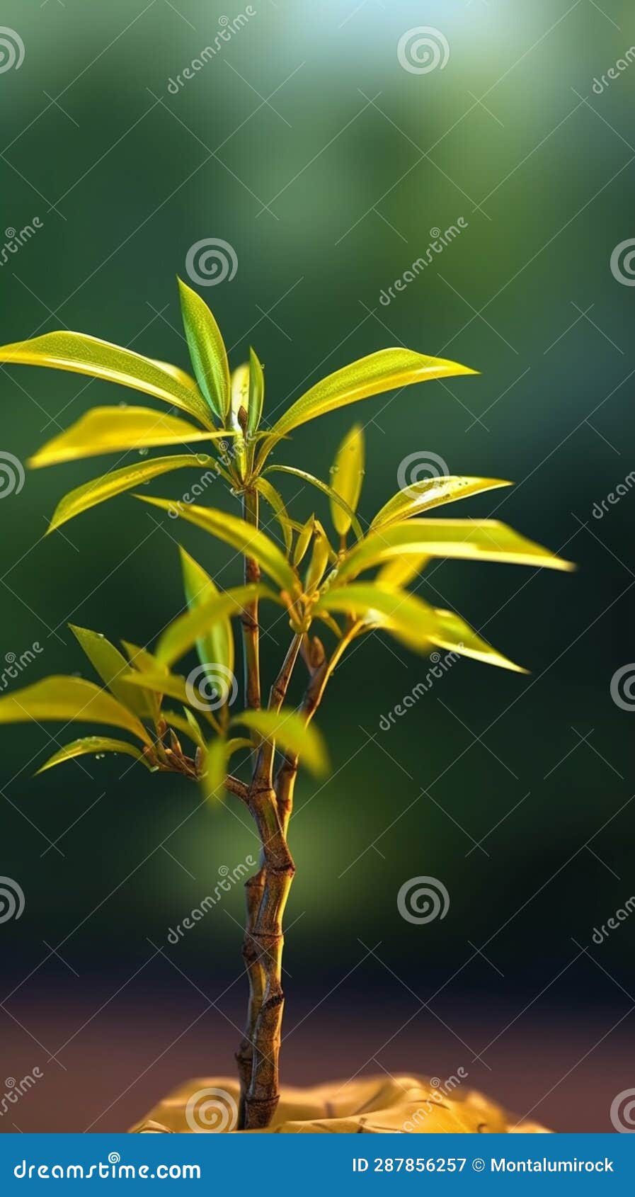 Bonsai Bamboo Tree Beauty Photo Wallpaper Blurred Background Stock ...