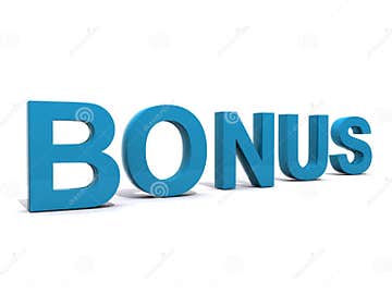 Bonus stock illustration. Illustration of white, letters - 18382889