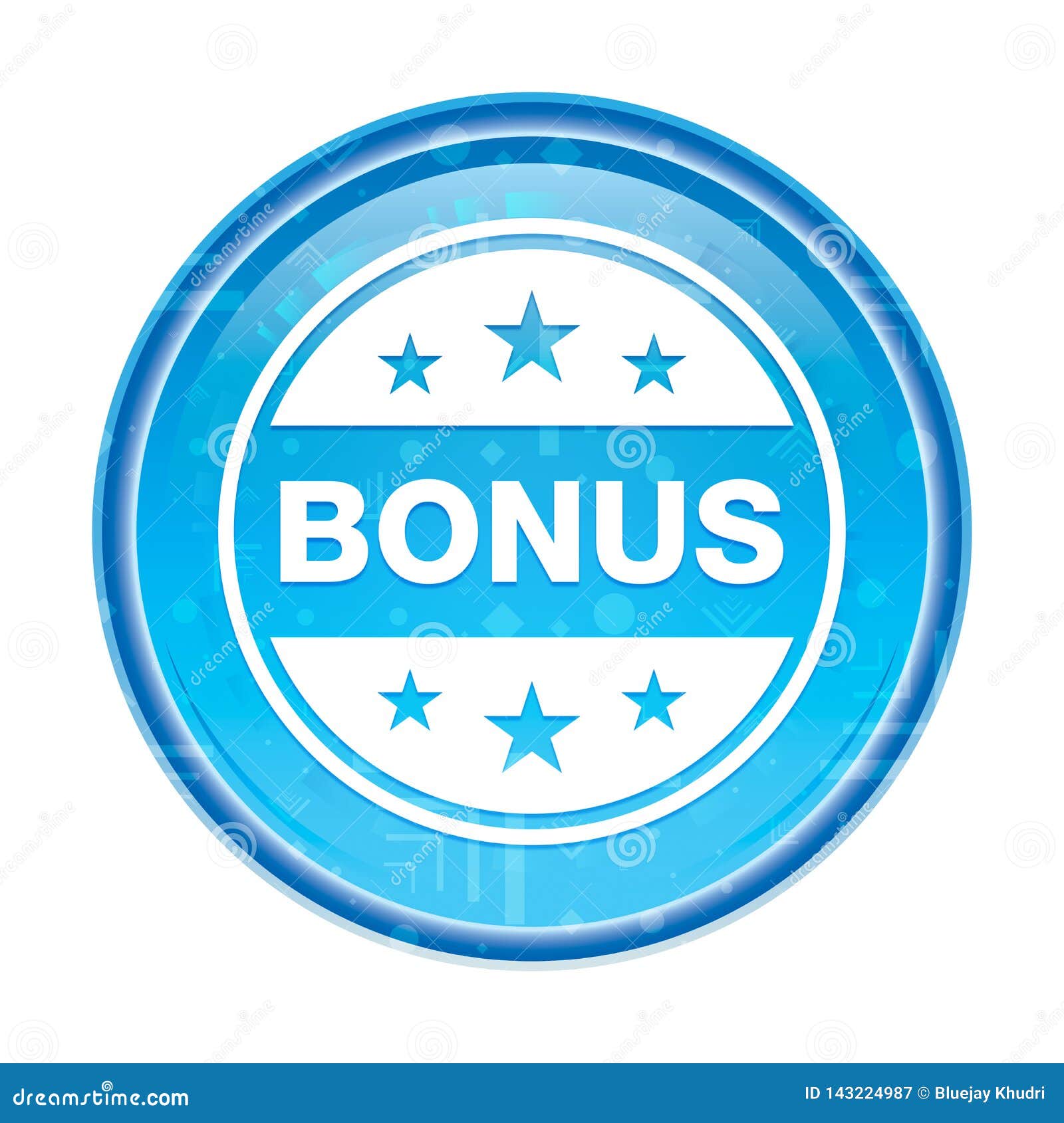 Bonus Badge Icon Floral Blue Round Button Stock Illustration ... Bonus Badge Icon Floral Blue Round Button Stock Illustration ...