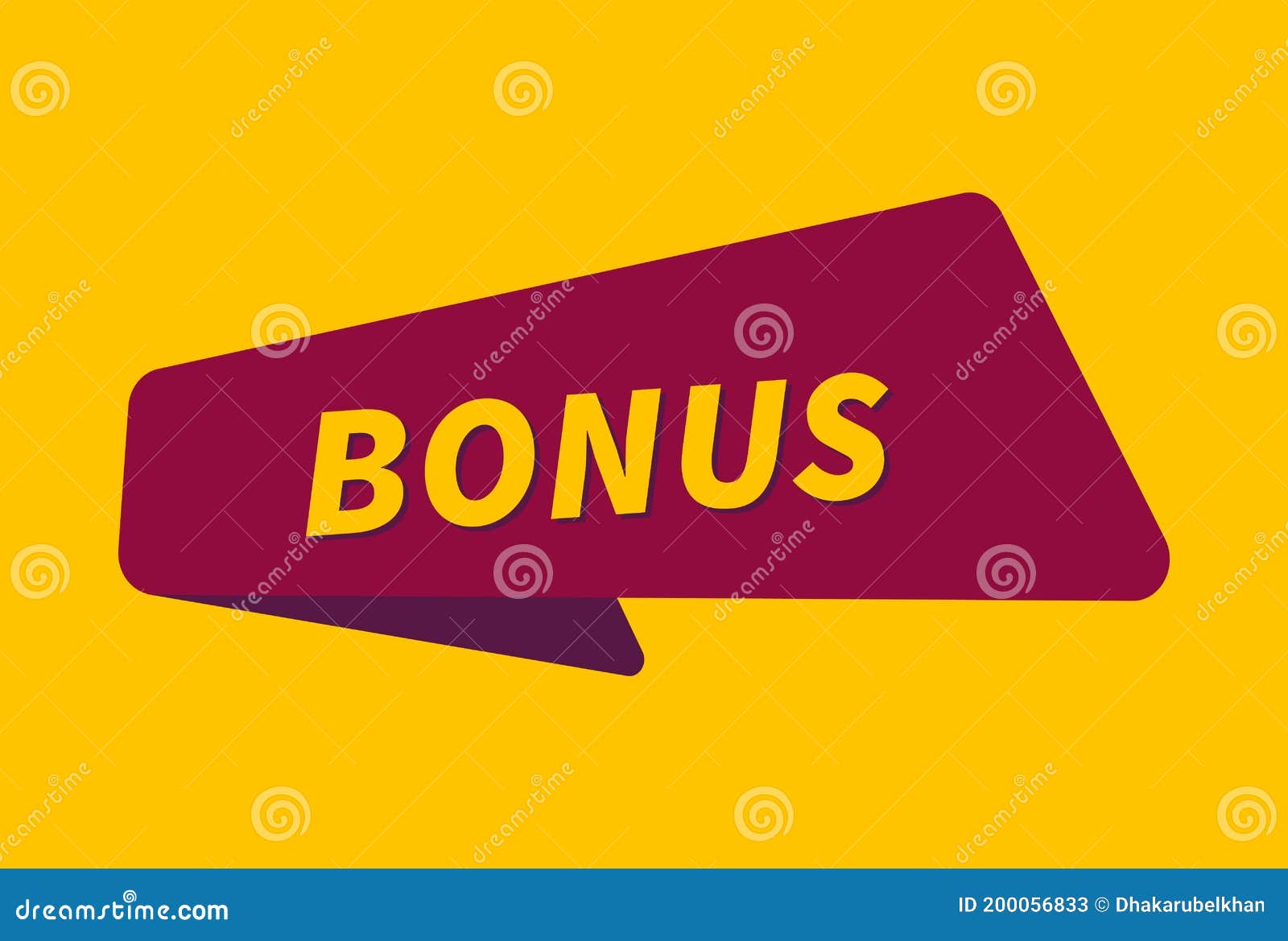 Bonus Banner Vector, Bonus Image Stock Vector - Illustration of vector ...