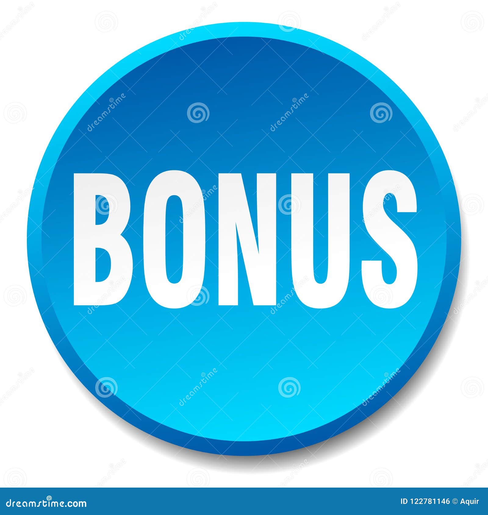 Bonus button stock vector. Illustration of graphic, button - 122781146