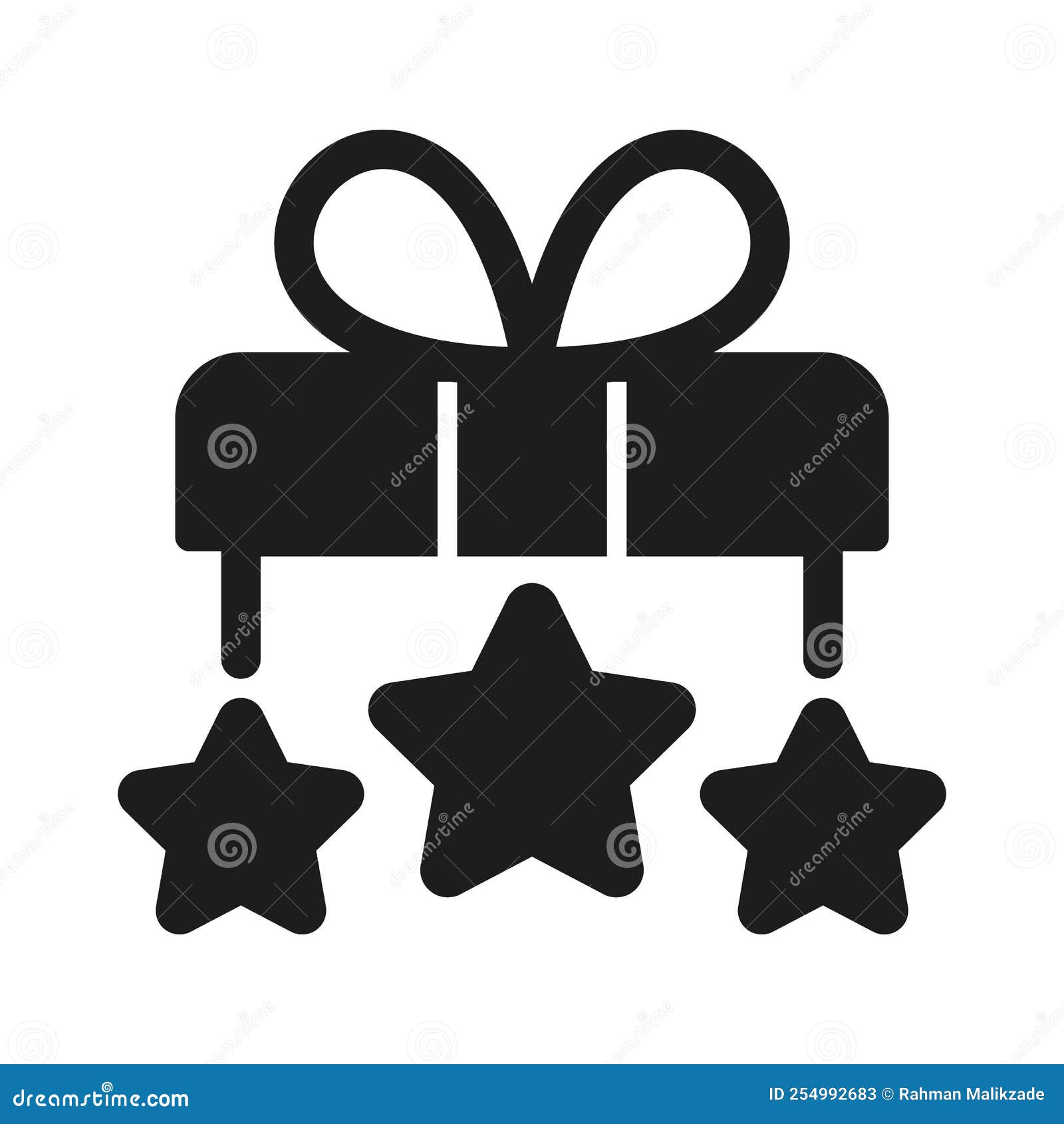 Bonus Points, Label Icon. Gift Vector Illustration Stock Vector ...