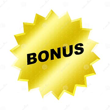 Bonus sign stock illustration. Illustration of affiche - 5392680