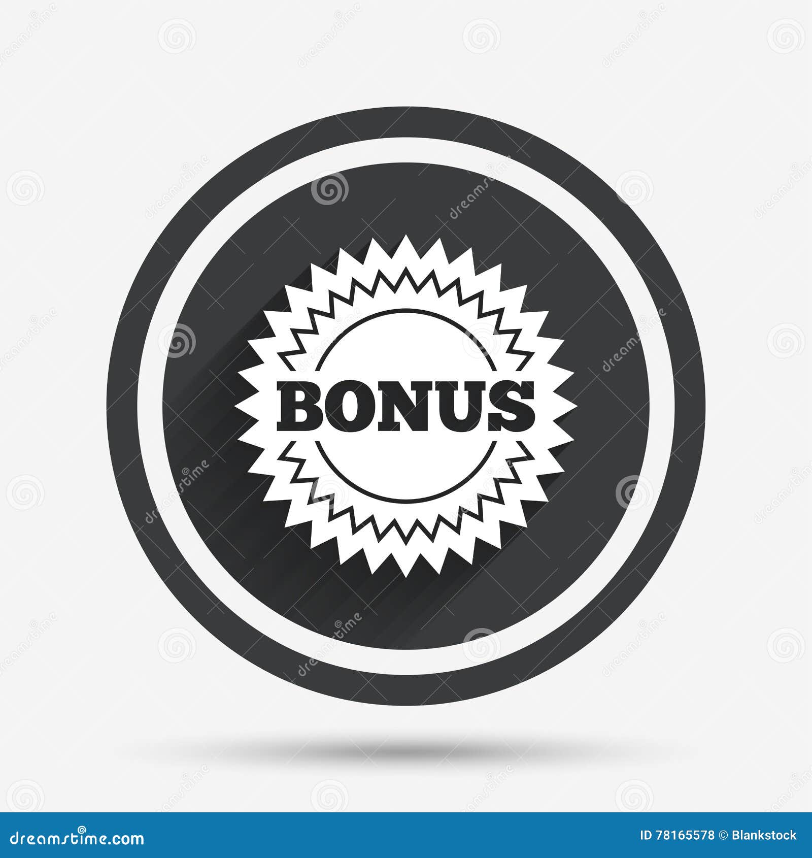 Bonus Sign Icon. Special Offer Star Symbol Stock Vector - Illustration ...