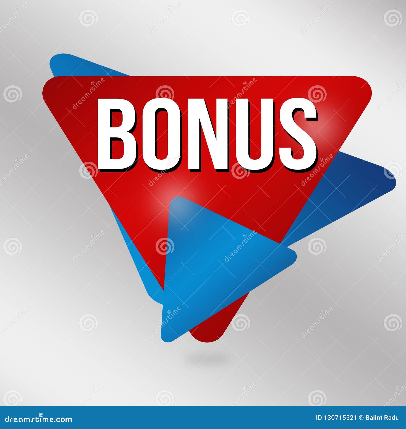 Bonus sign or label stock vector. Illustration of insignia - 130715521