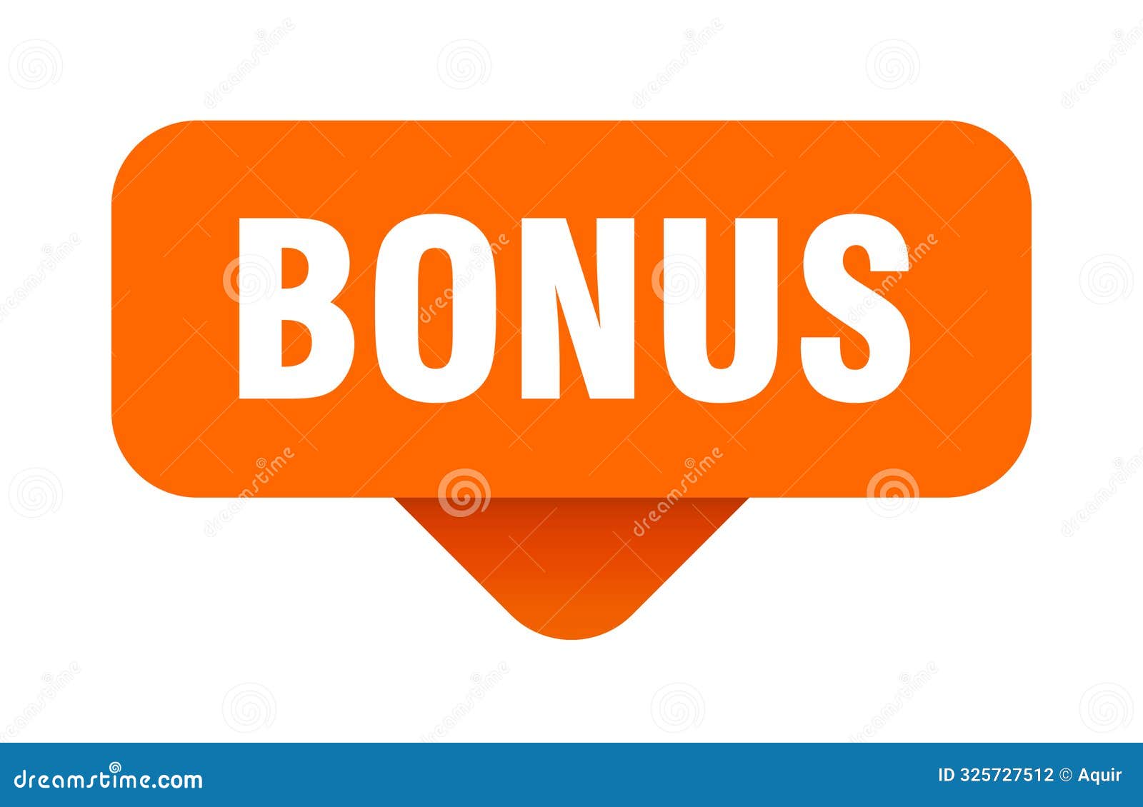 Bonus Sticker. Bonus Sign on Transparent Background Stock Vector ...