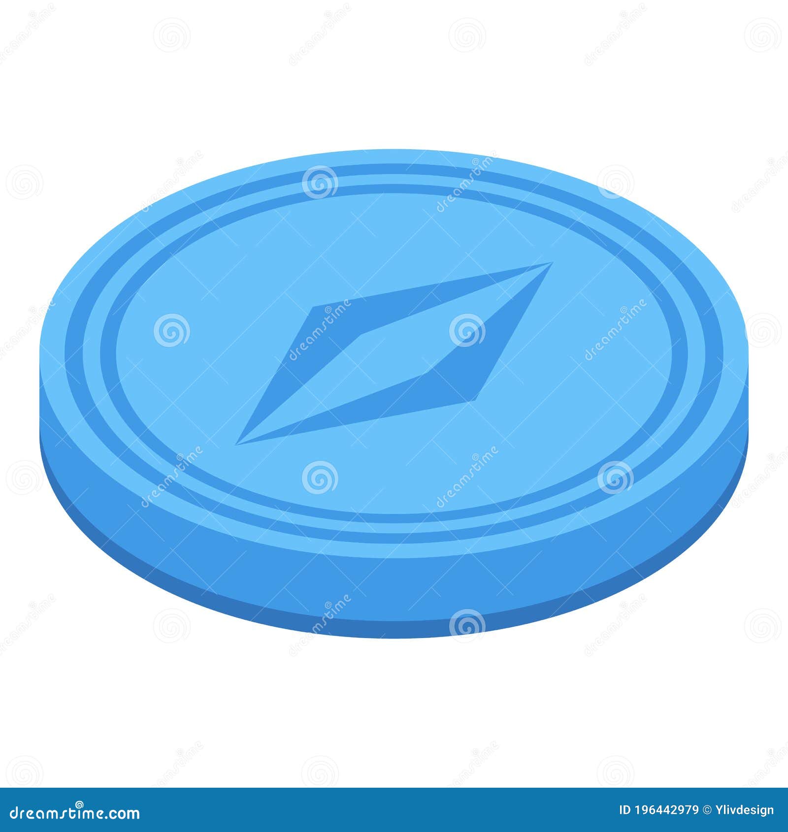 Token Icon On White Background. Simple Element Illustration From ...