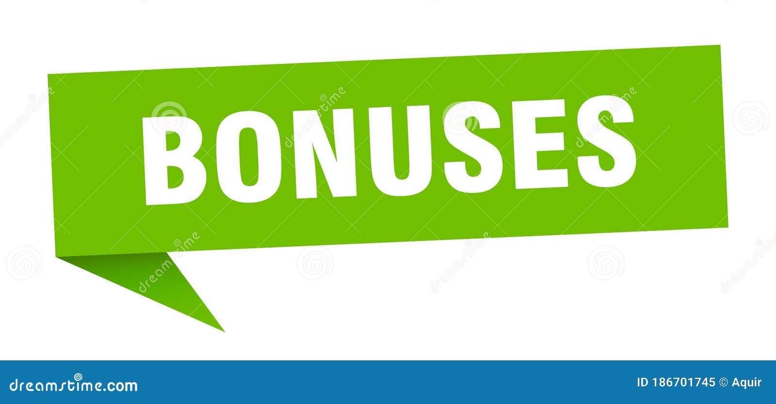 Bonuses Banner. Bonuses Speech Bubble Stock Vector - Illustration of ...