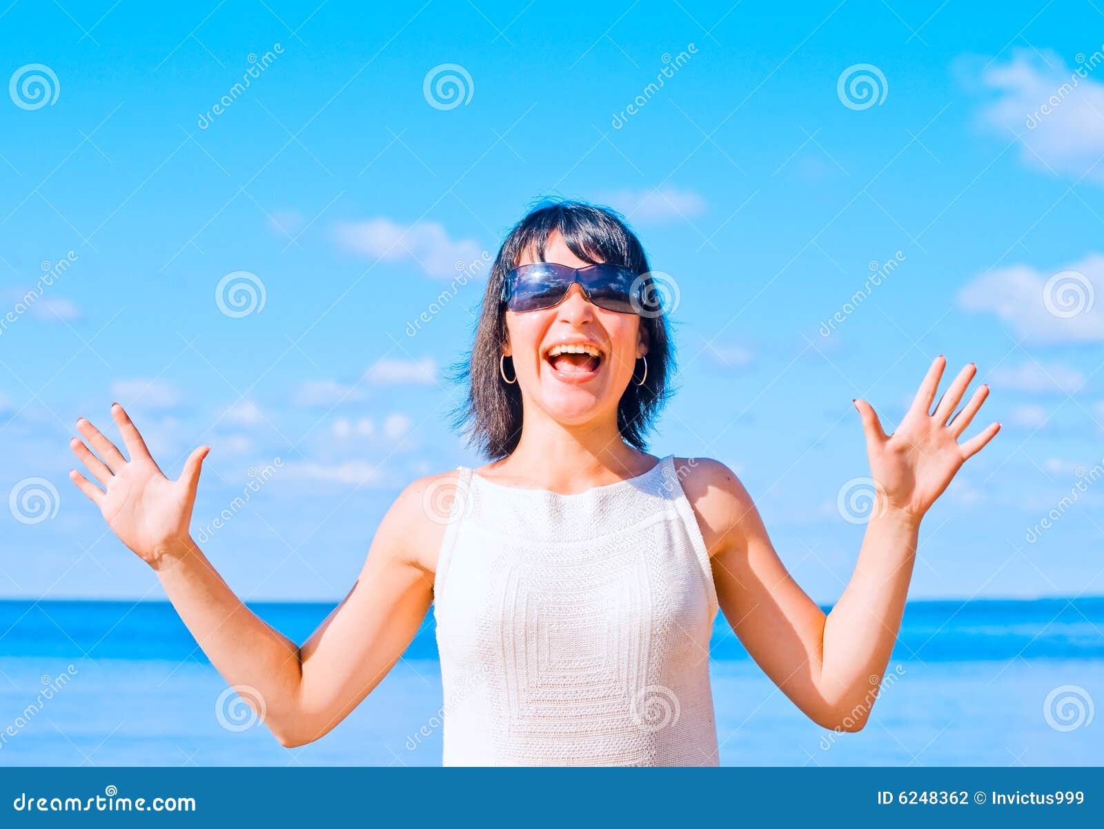 Boo! stock photo. Image of beautiful, cute, expression - 6248362