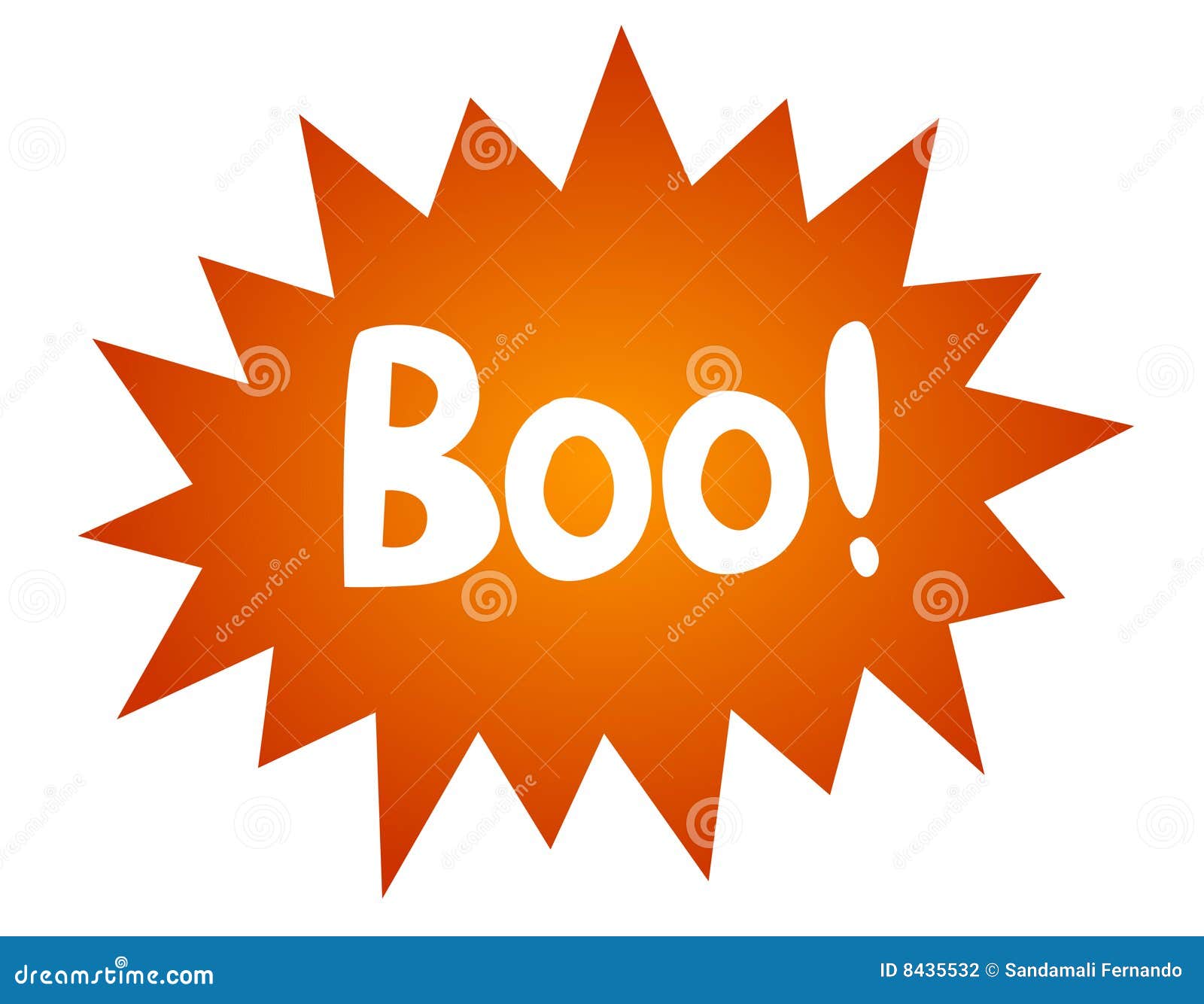 Boo stock vector. Illustration of celebration, background - 8435532