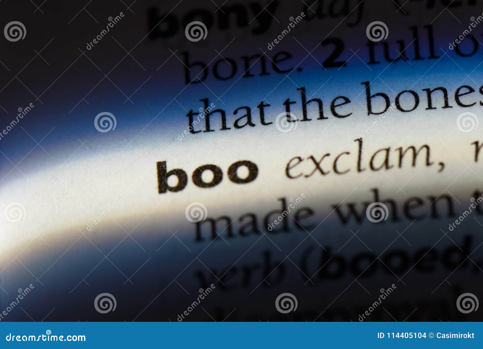 Boo stock photo. Image of book, concept, definition - 114405104