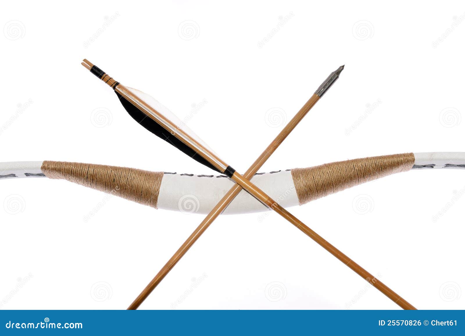 Boog en pijl stock foto. Image of spits, bowstring, trek - 25570826