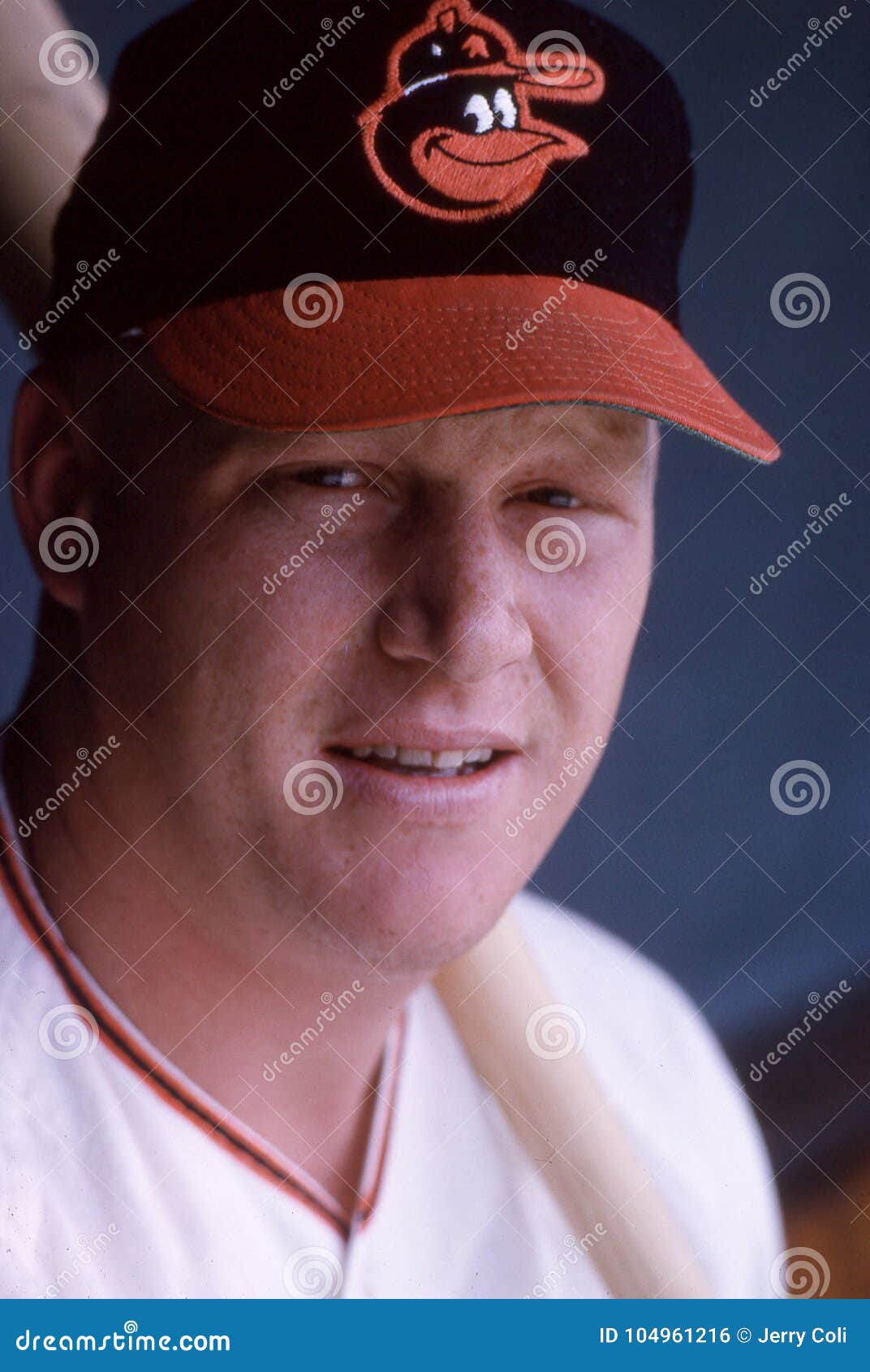 Boog Powell foto editorial. Imagem de beisebol, chapéu - 104961216