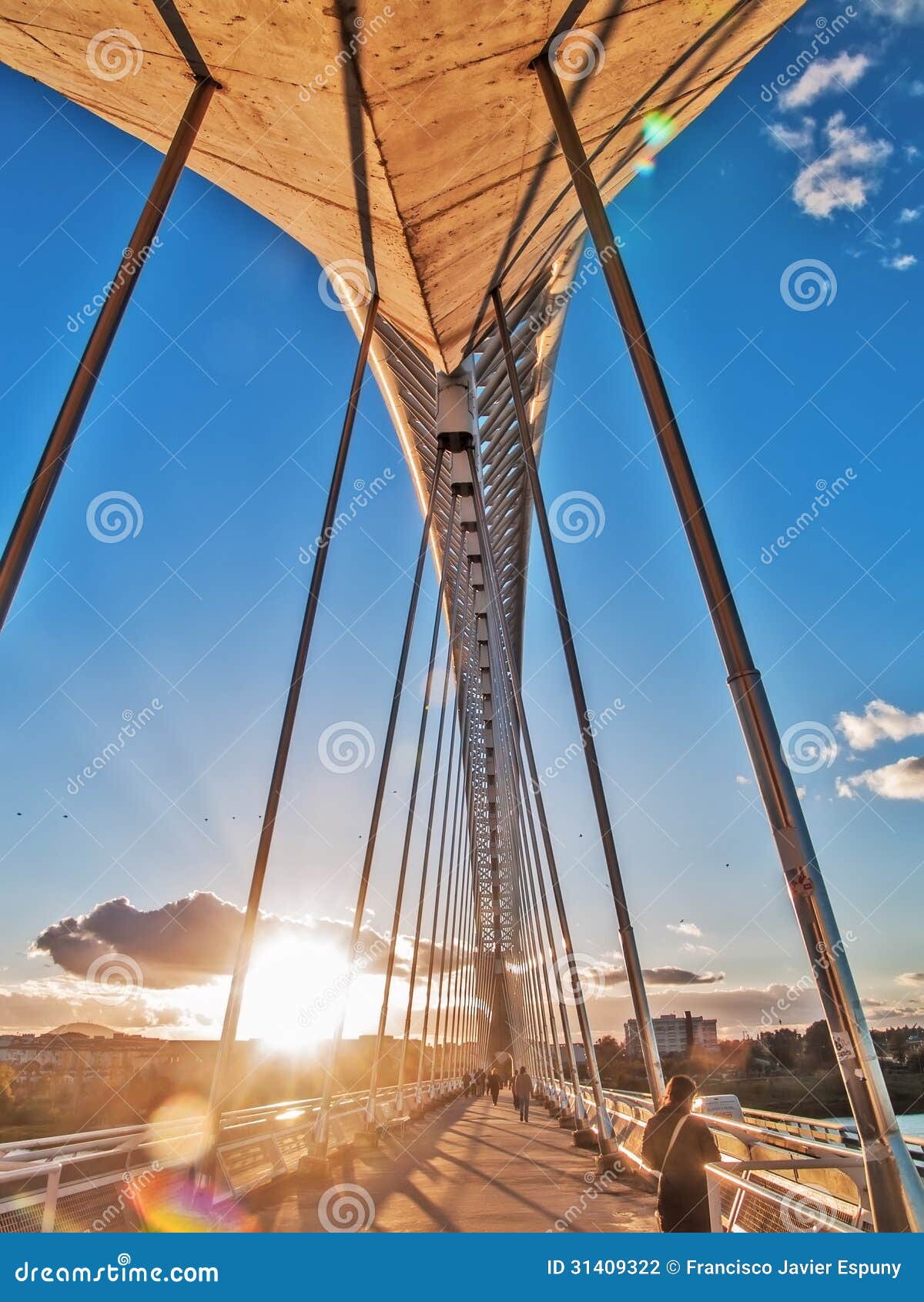 Boog Van Lusitania-Brug in Merida Redactionele Fotografie - Image of ...
