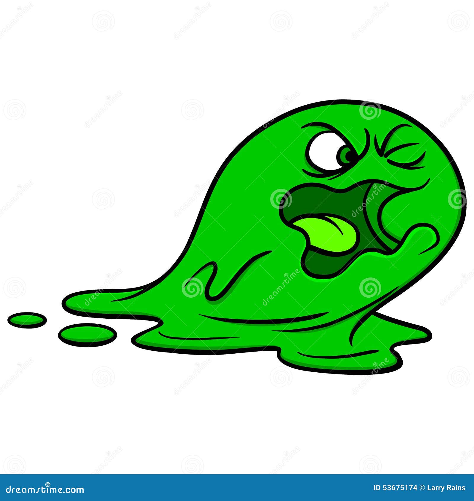 Booger Monster Stock Vector - Image: 53675174