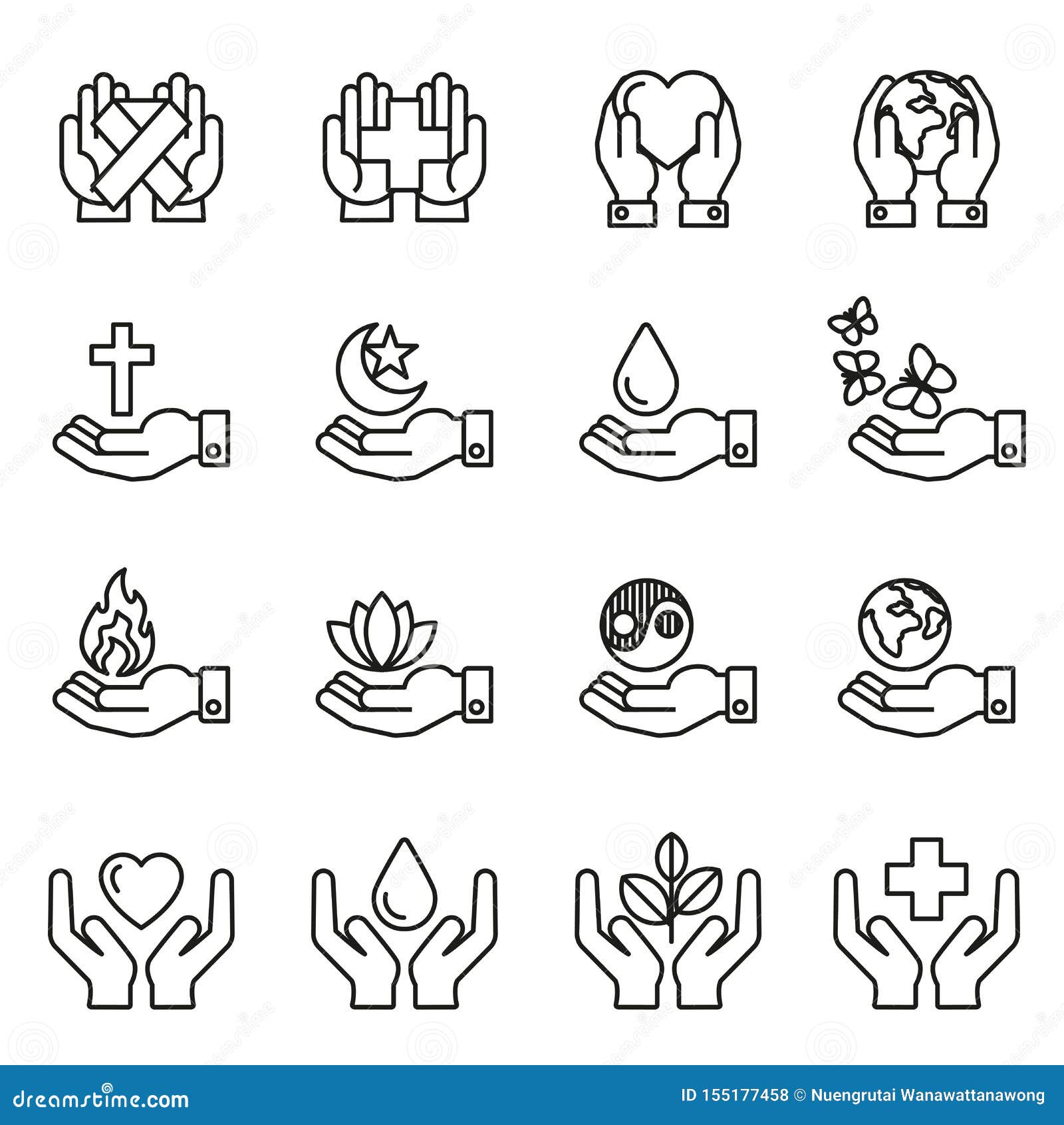 Healing Hands Clip Art