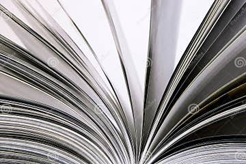 Book with open sheets stock photo. Image of investigate - 23942470