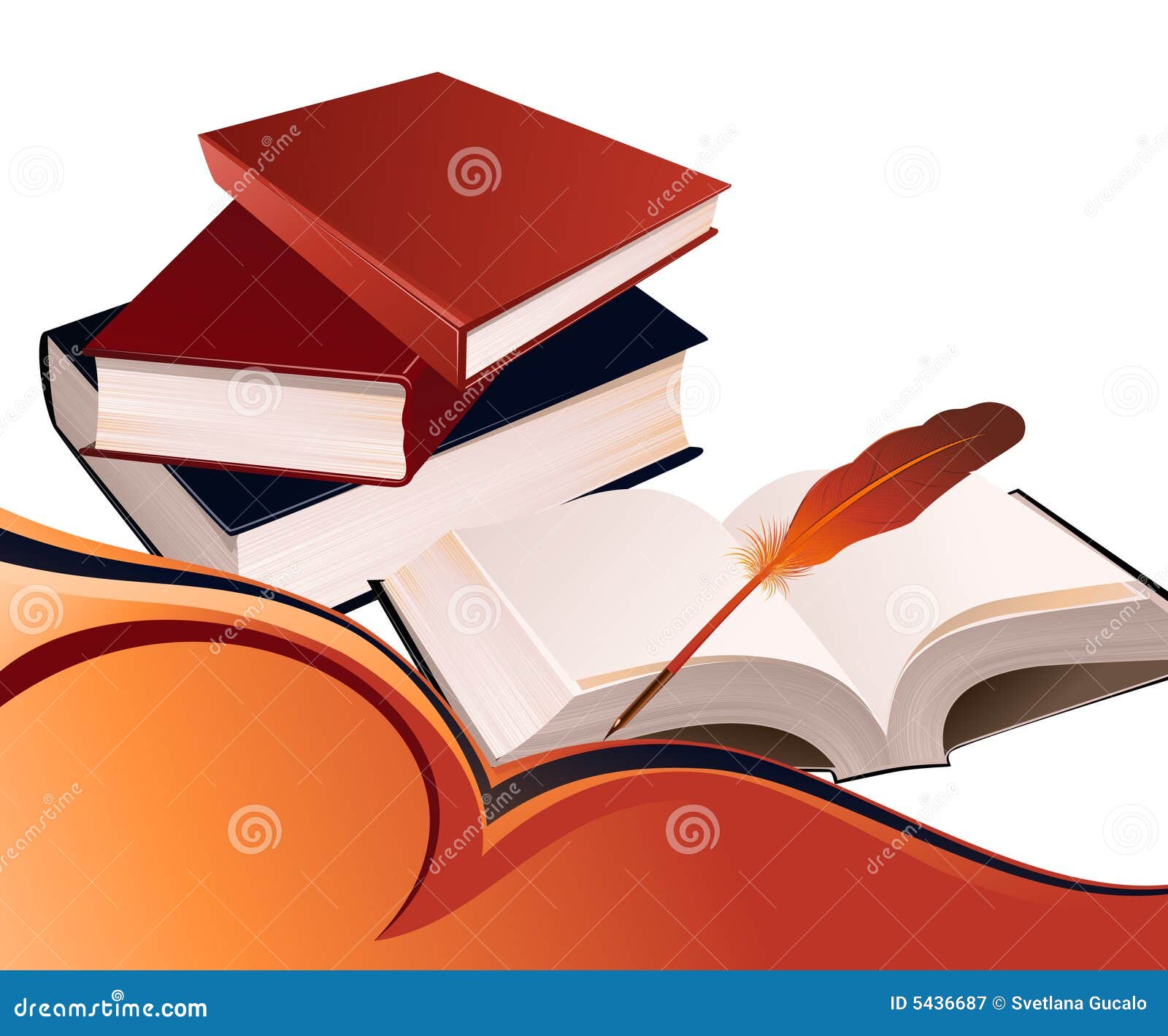 Book_background stock vector. Illustration of business - 5436687