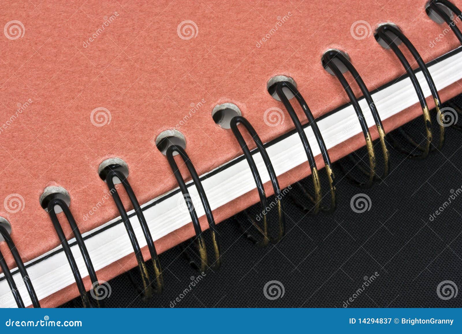 Book binding stock image. Image of binder, paper, metal - 14294837