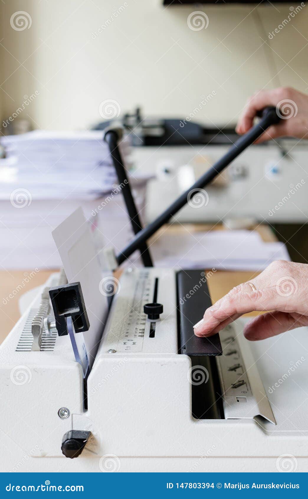 Book Binding Machine Operator. Work with Book Binding Machine Stock ...