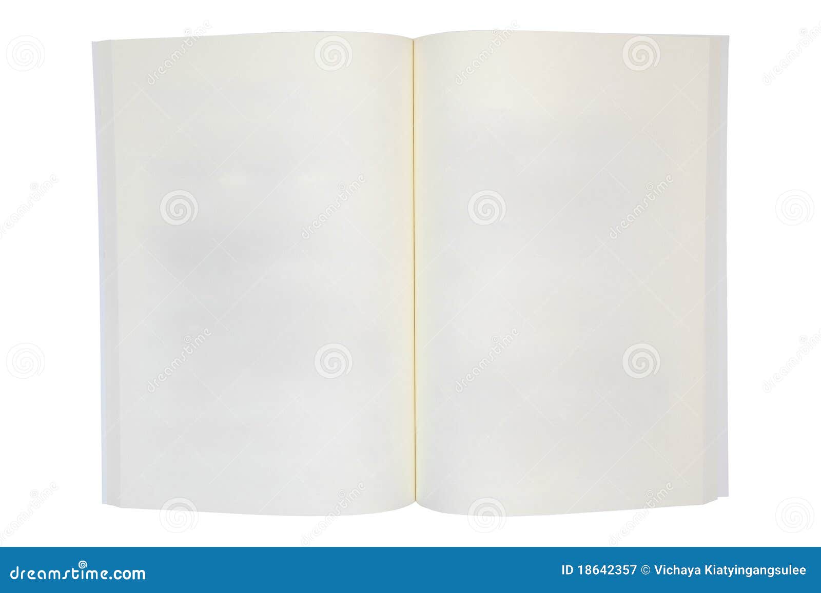Book with blank pages stock image. Image of information - 18642357