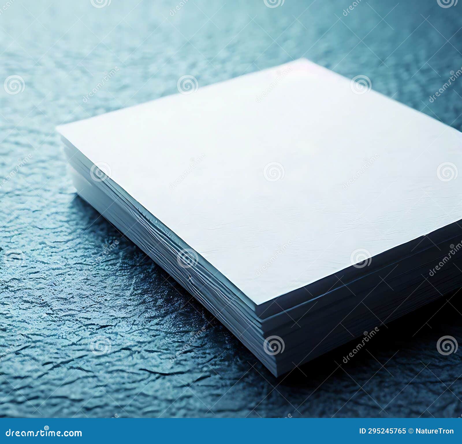 Book on a Blue Background Book with Pages Stock Illustration ...