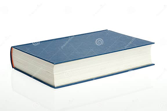 Book with blue cover stock photo. Image of bookshop, educational - 12993782
