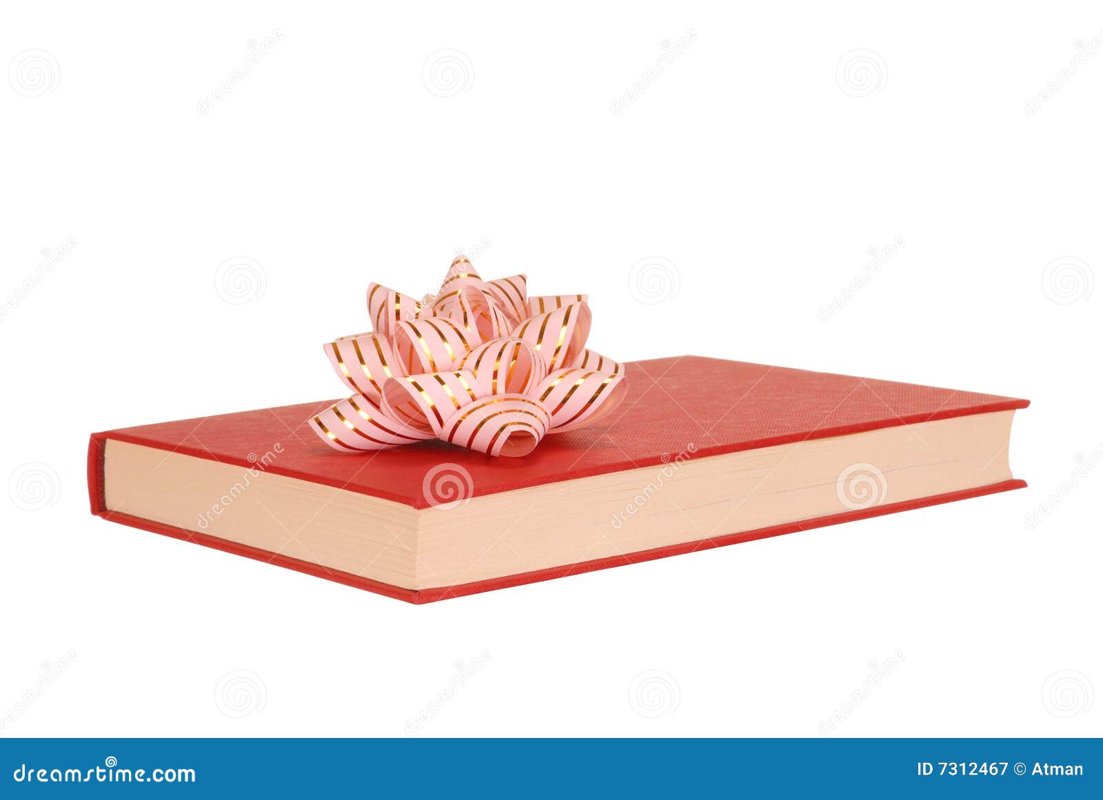 Book with Bow stock image. Image of book, birthday, gift - 7312467