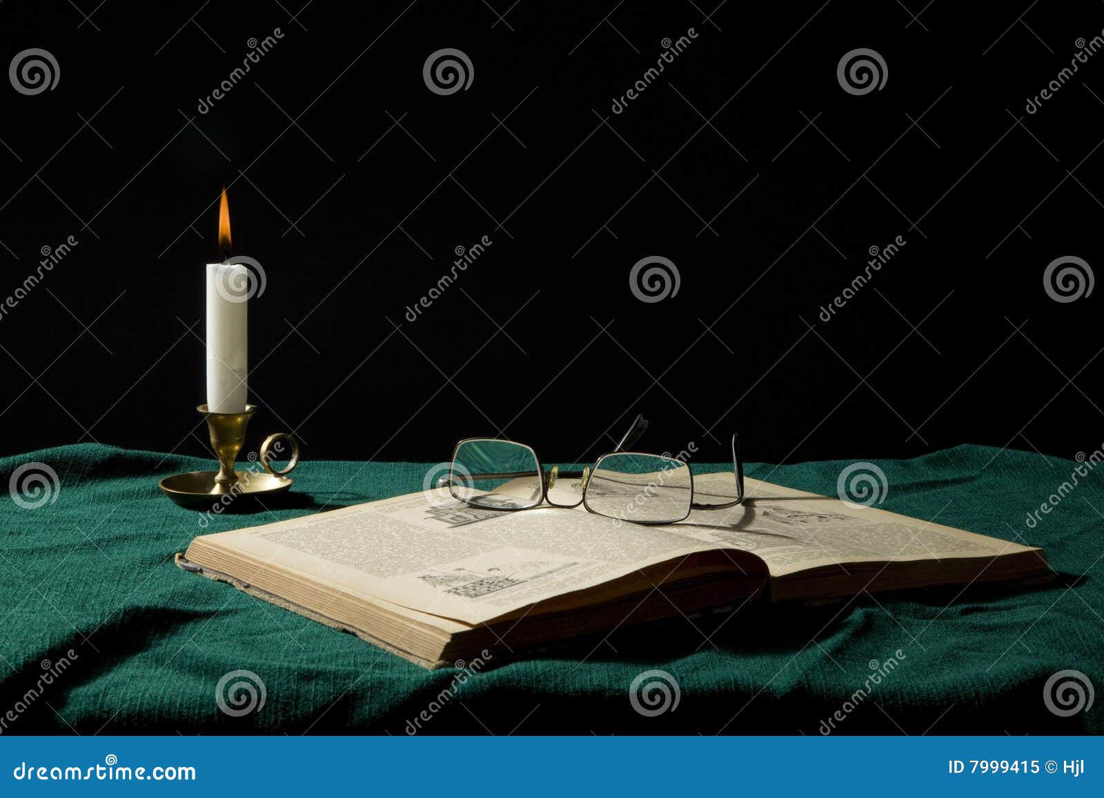Book and candle stock image. Image of stories, book, paper - 7999415