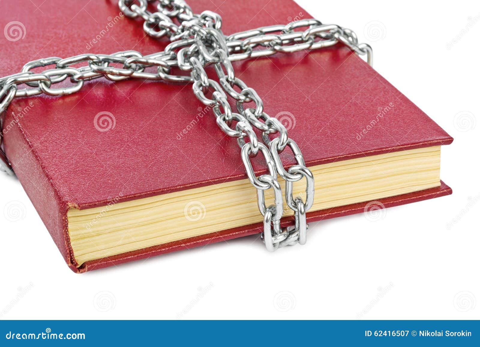 Book and chain stock image. Image of censorship, data - 62416507