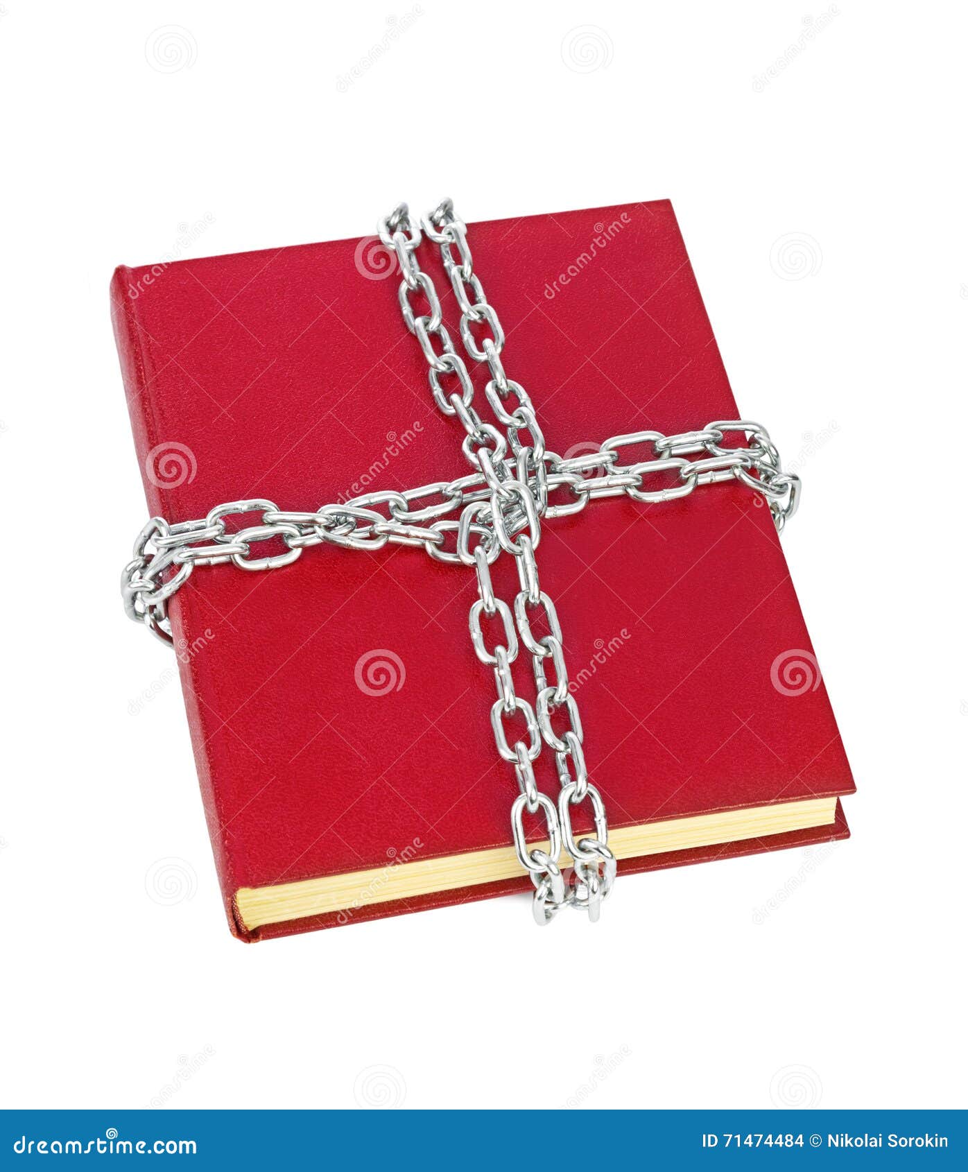 Book and chain stock photo. Image of book, lock, education - 71474484