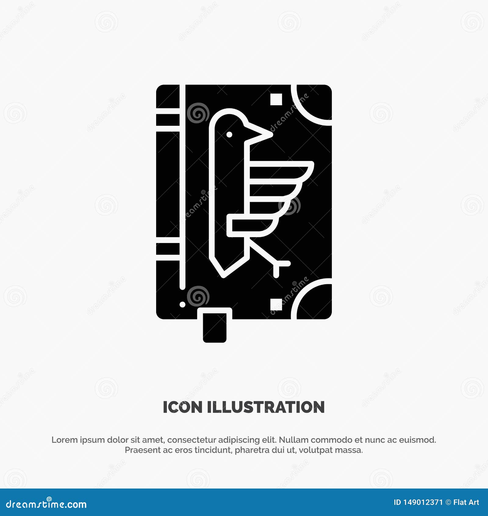 Book, Codex, Constitution, Declaration, Edict Solid Glyph Icon Vector ...